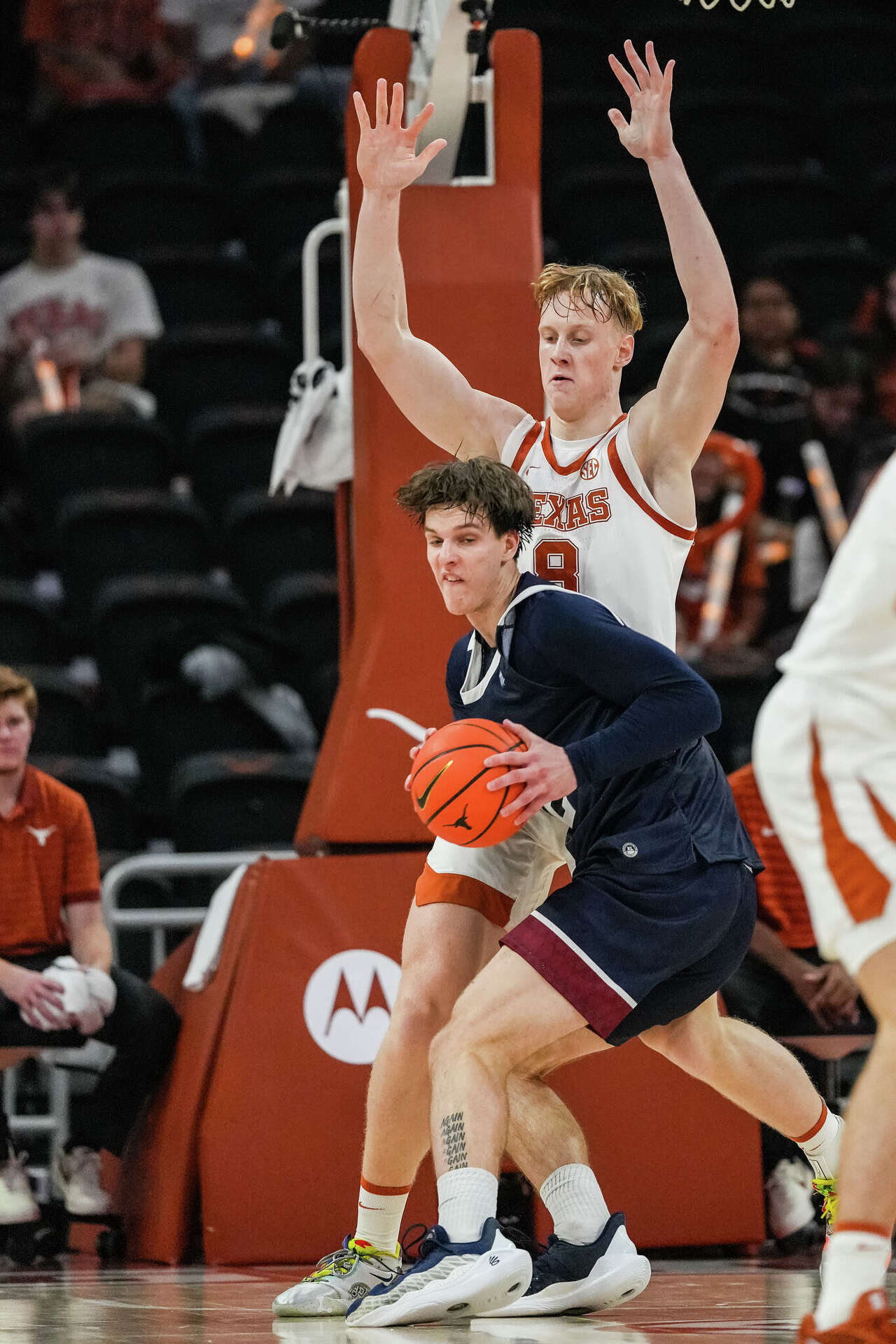 Get used to this: Tramon Mark, Matas Vokietaitis spark Texas past FDU ...