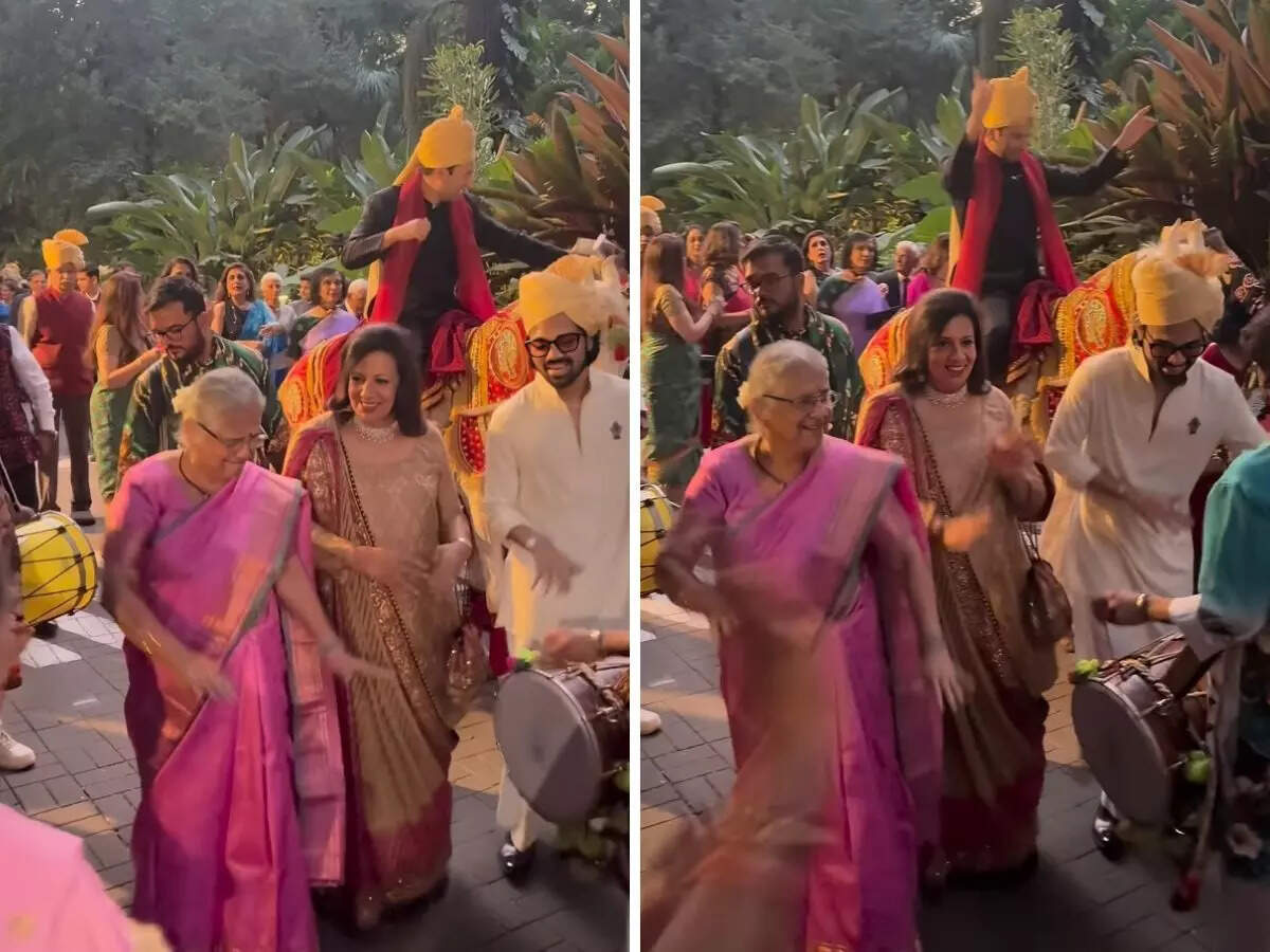 Sudha Murty spotted dancing at a Bengaluru wedding. Meet the groom Eric ...