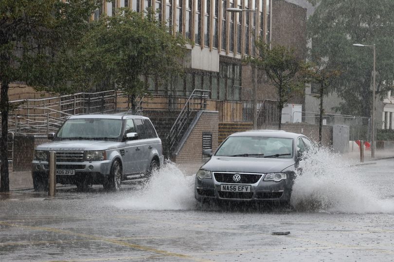 Heavy rain sparks weather warning with chance of rush hour disruption