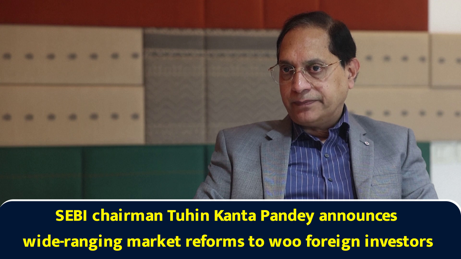 SEBI chairman Tuhin Kanta Pandey announces wide-ranging market reforms ...