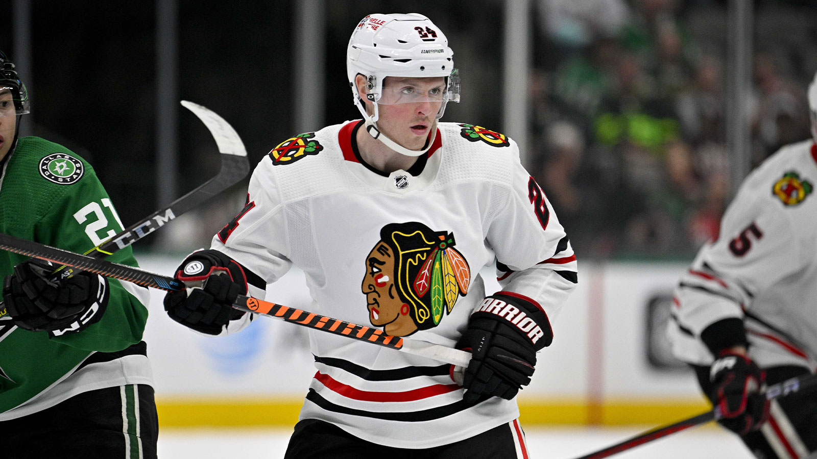 Blackhawks’ Sam Lafferty undresses Devils defense to score bonkers goal