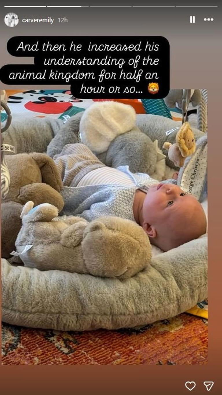 Emily Carver melts hearts with sweet baby George update as GB News star ...