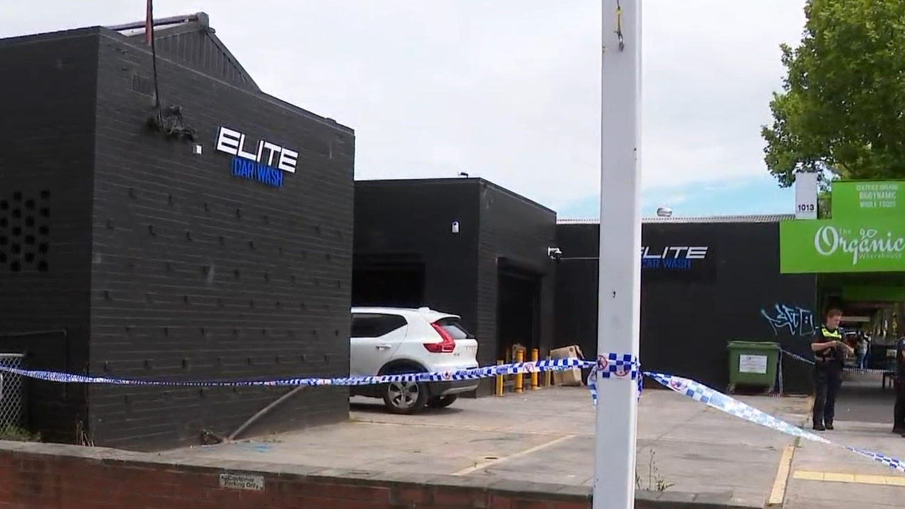 Man seriously injured in machete ambush at Melbourne car wash