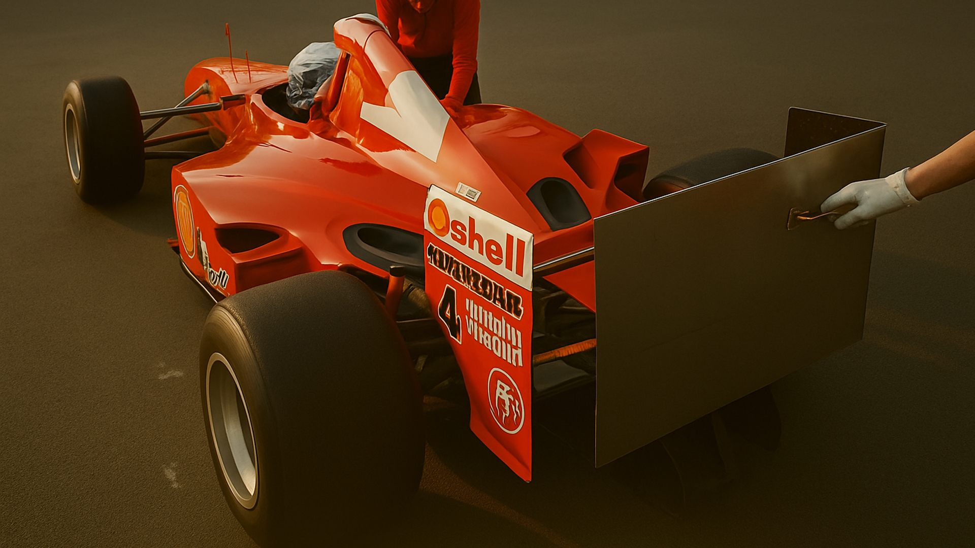 Ferrari F2001 Pure V10 Geluid Startup En Flybys