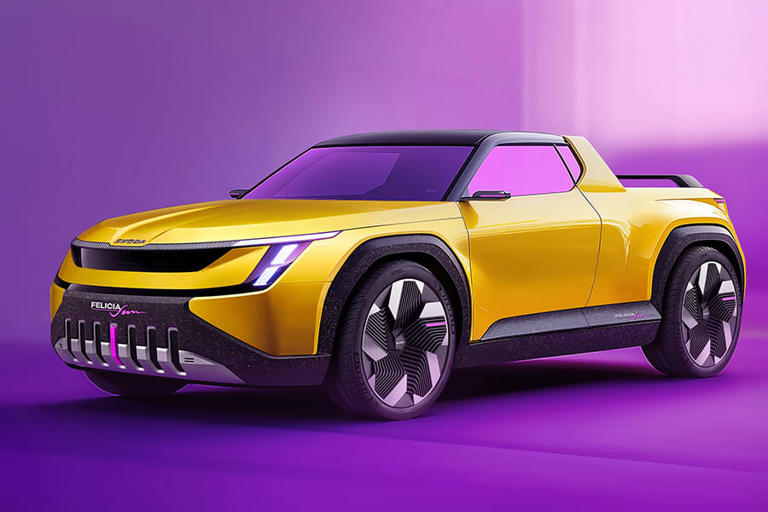 The 90s Cult Classic Is Back: Skoda Felicia Fun Reborn With Pink Accents