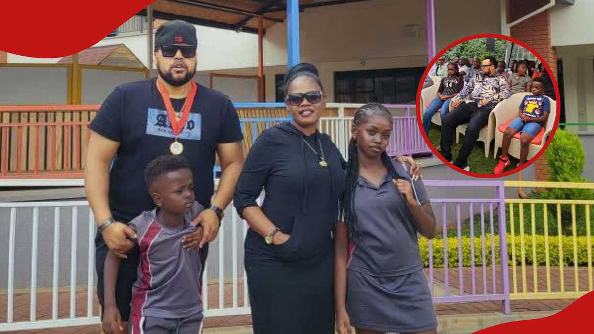 Betty Bayo’s hubby Hiram Gitau breaks silence for first time during wife’s memorial mass