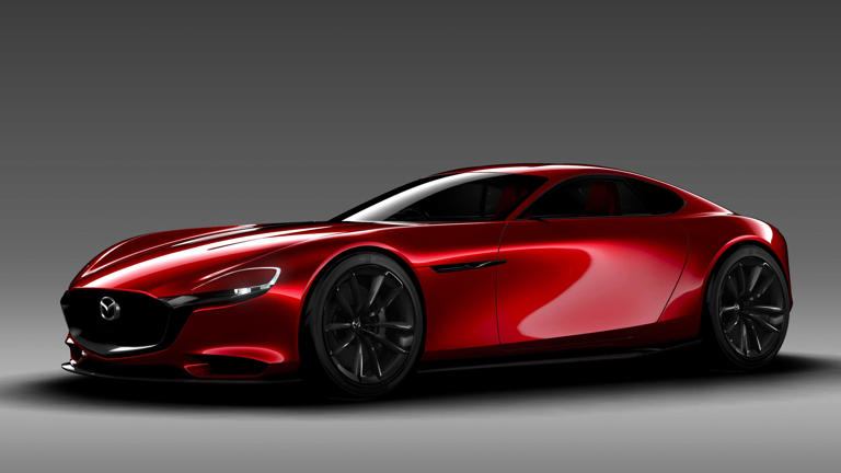 The Mazda RX-500 concept was a shooting brake with weird lights