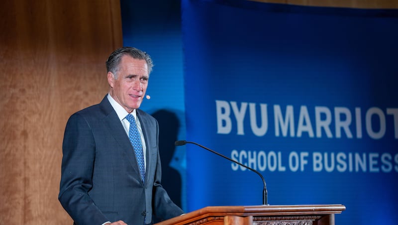 Staying loyal to core values: Mitt Romney delivers optimistic, faith ...