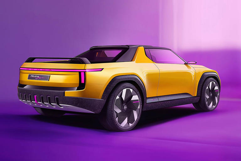 The 90s Cult Classic Is Back: Skoda Felicia Fun Reborn With Pink Accents
