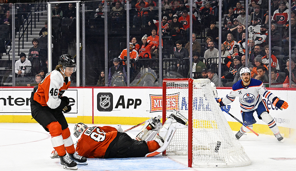 Flyers have late goal wiped away, suffer OT loss to two-time defending ...