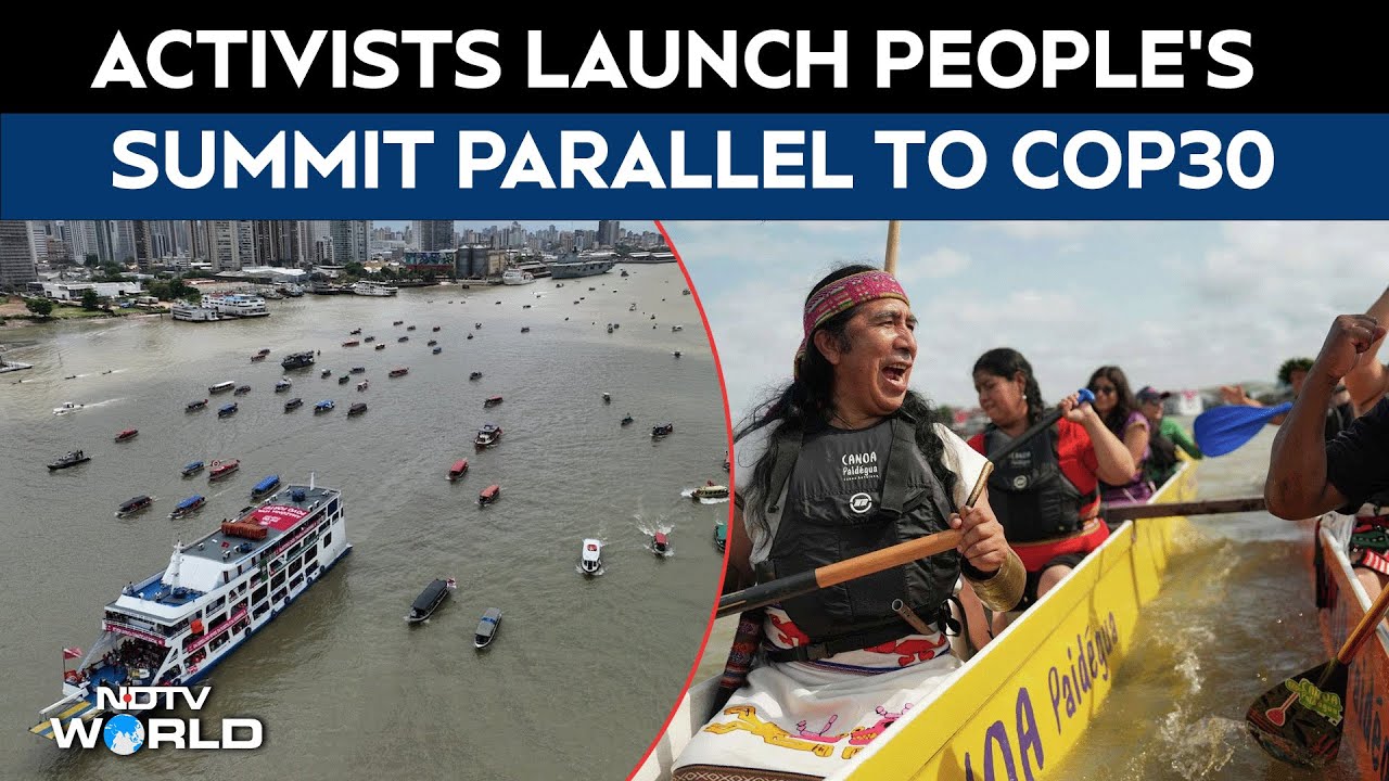 People's Summit | Indigenous People Bring In Boats To Open People's ...