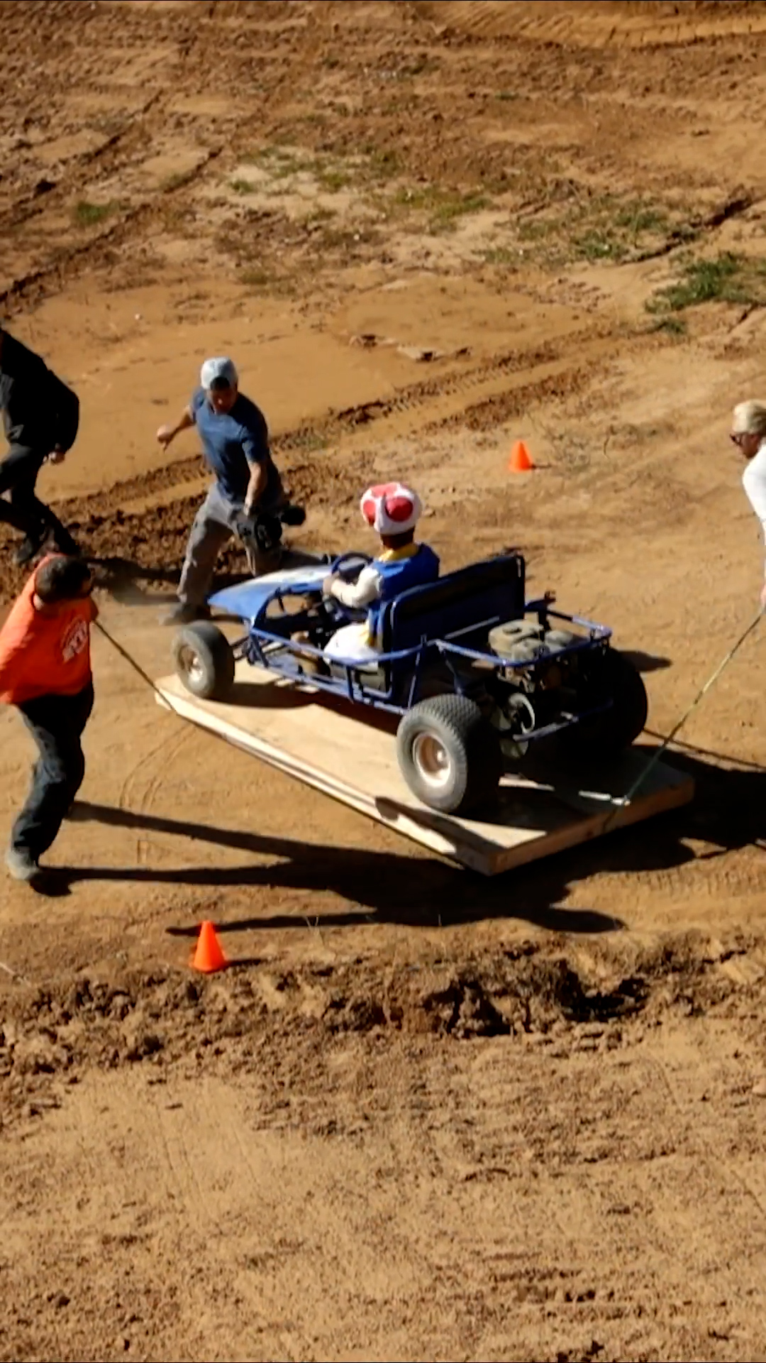 Mario Kart – Behind the Scenes Shot