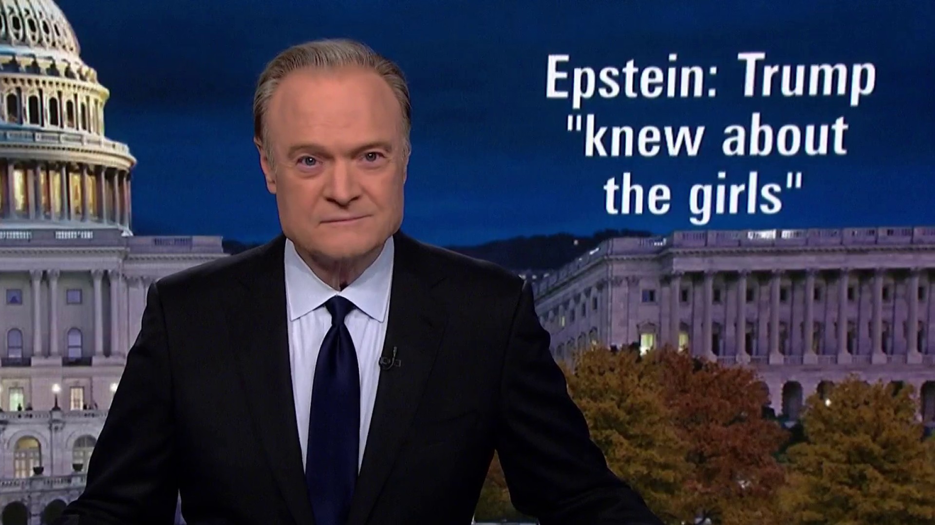 Lawrence: In newly public emails Epstein says 'of course' Trump 'knew ...