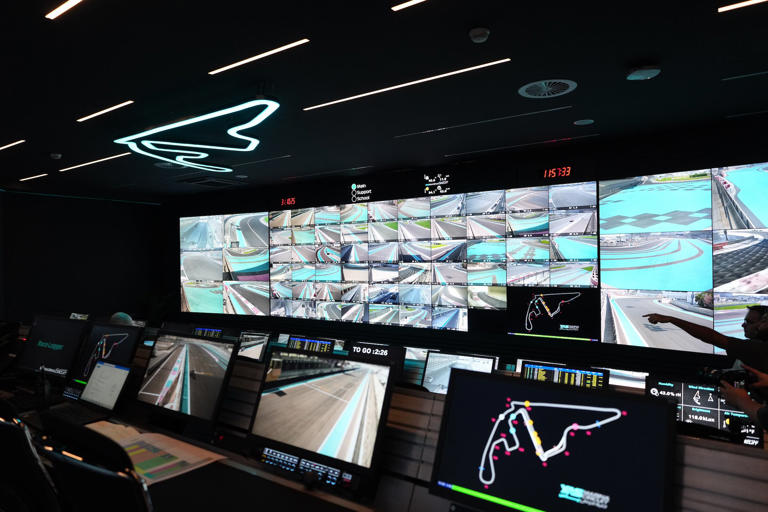 Inside Abu Dhabi's multimillion-dirham F1 race control room