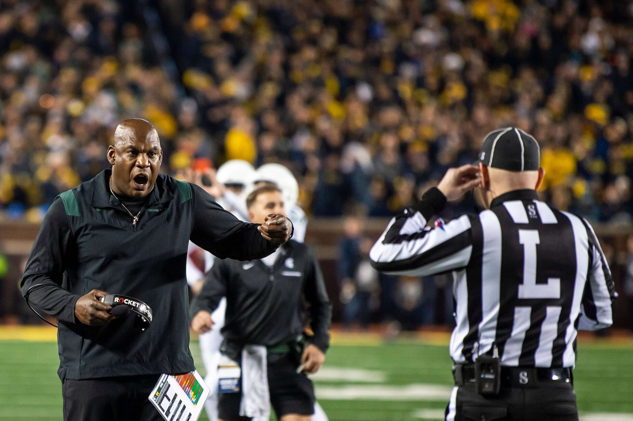 Michigan State football hit with NCAA recruiting violations, must ...