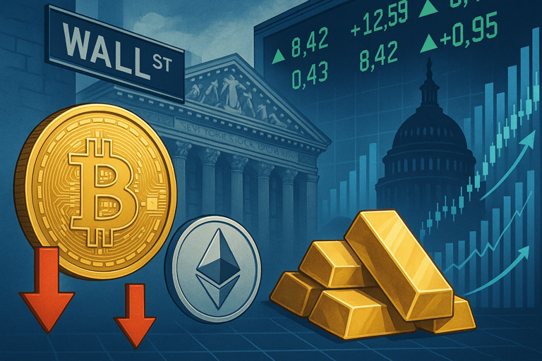 Bitcoin drops near $100k even as US stocks rally ahead of shutdown vote