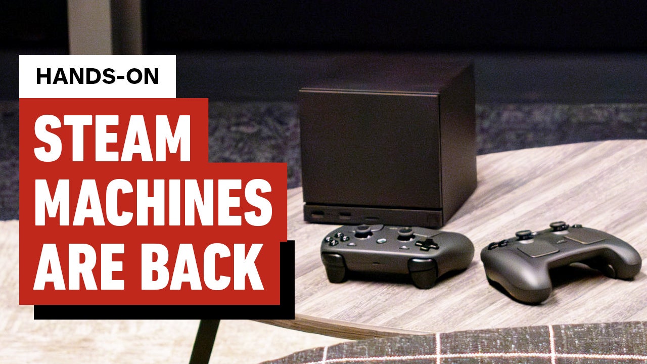 Steam Machine Hands-On: First Impressions of Valve’s New Console-Like ...