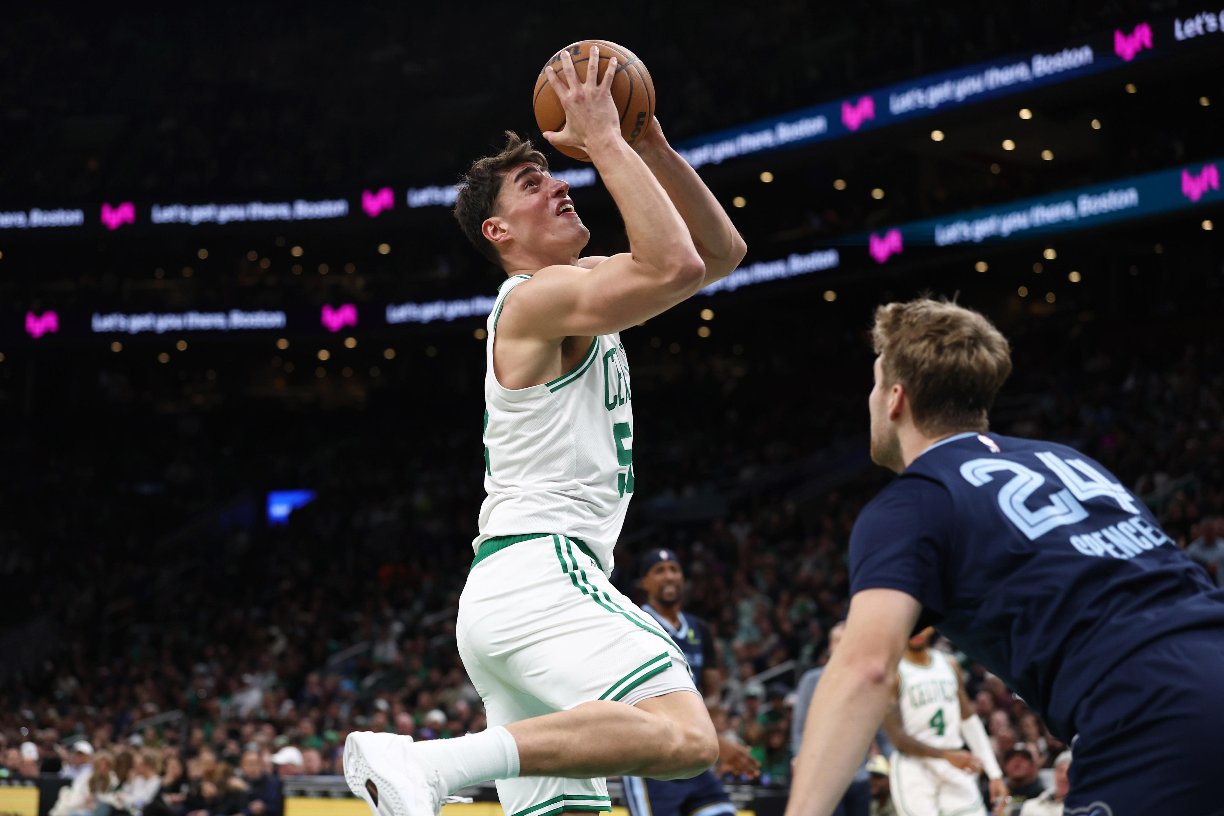 Luka Garza on the Boston Celtics finding their shot from deep vs. the ...