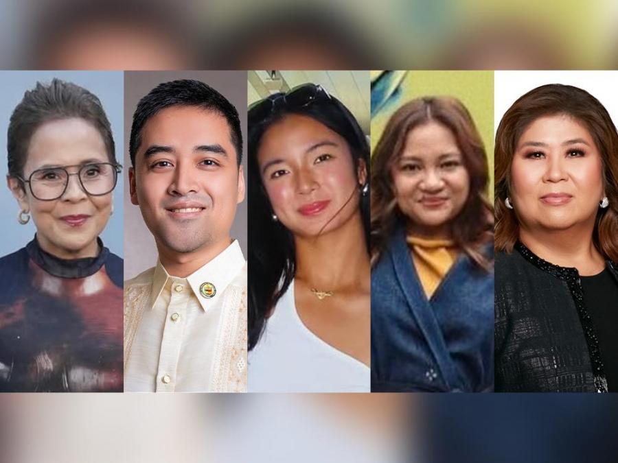 Dolly de Leon, Mayor Vico Sotto, Alex Eala, Antoinette Jadaone, and ...