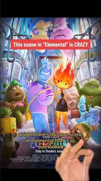 This scene in Elemental is crazy
