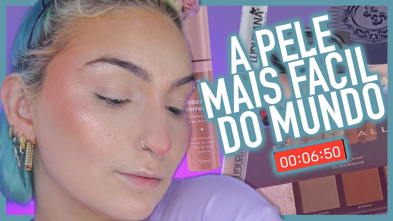 Pele Uniforme Apenas com Corretivo – Como Fazer