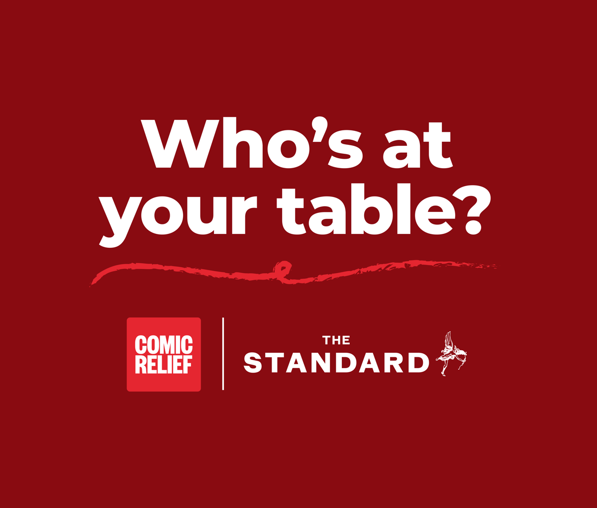 Who's at your table? The Standard’s Winter Campaign