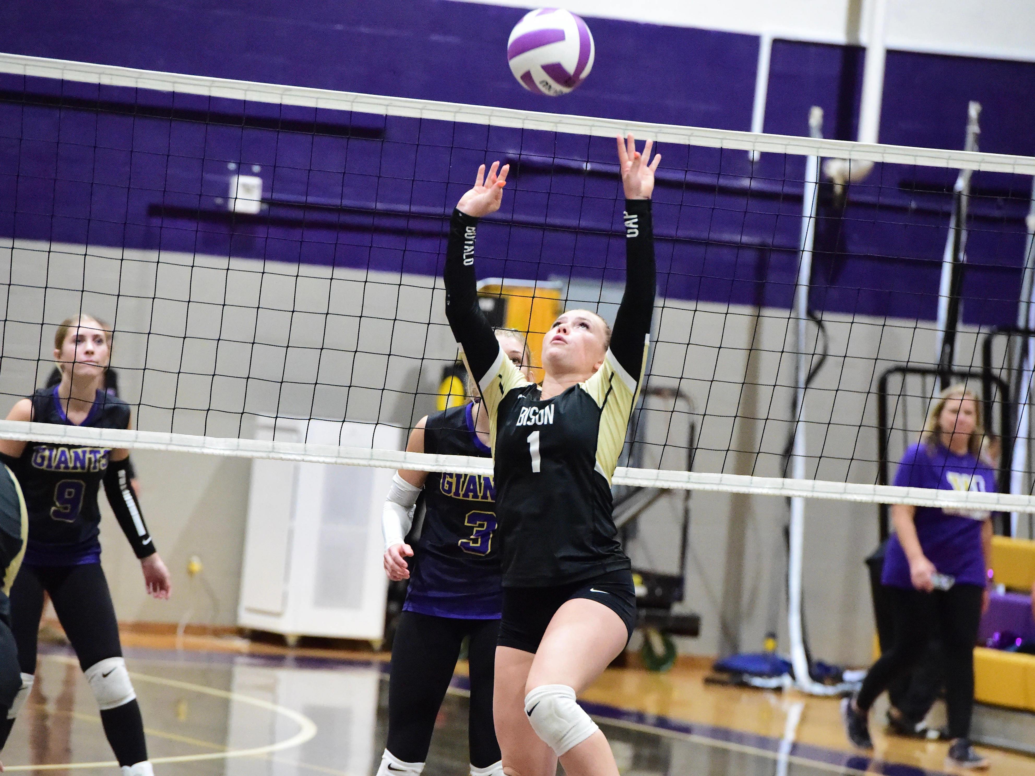 Buffalo Gap hits the road for the state volleyball tournament. The ...