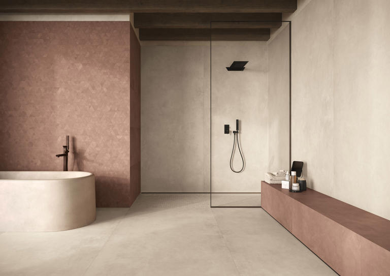 Moov Up tiles by Ceramiche Keope