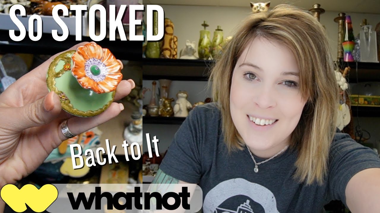 So STOKED For This | Back on Whatnot |Crazy Lamp Lady Reselling