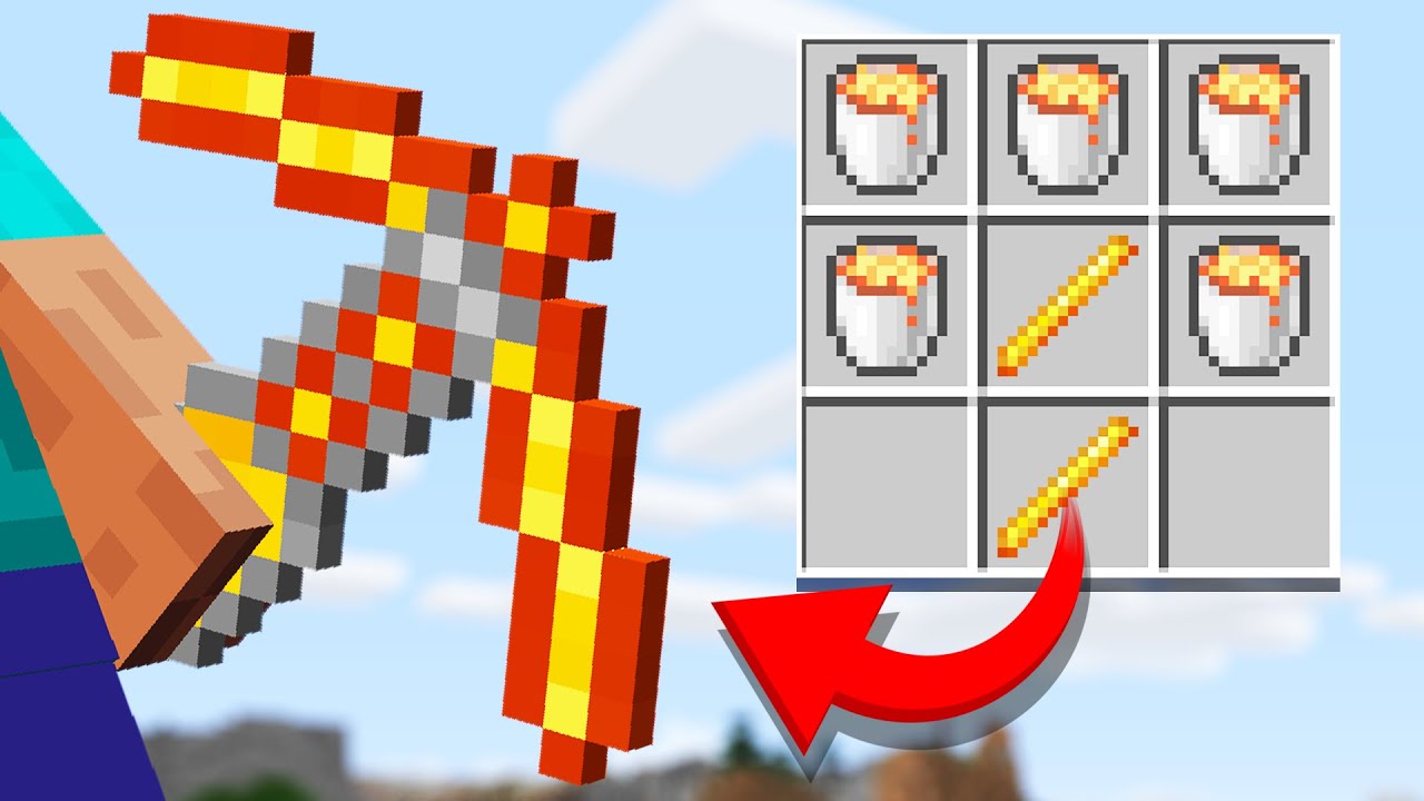 We added 100 crafting recipes in Minecraft