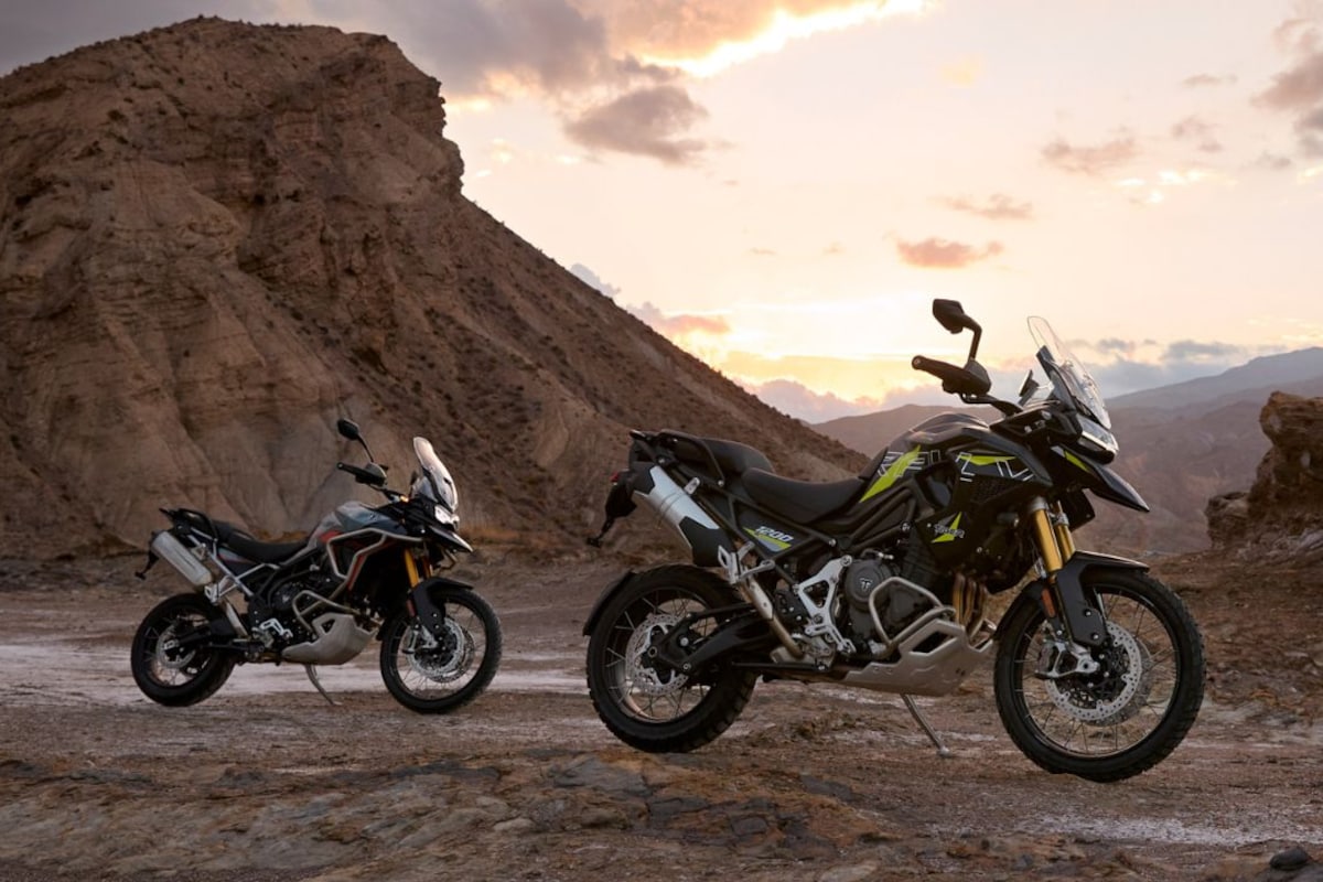 Triumph Tiger Alpine, Desert Editions Break Cover: Details