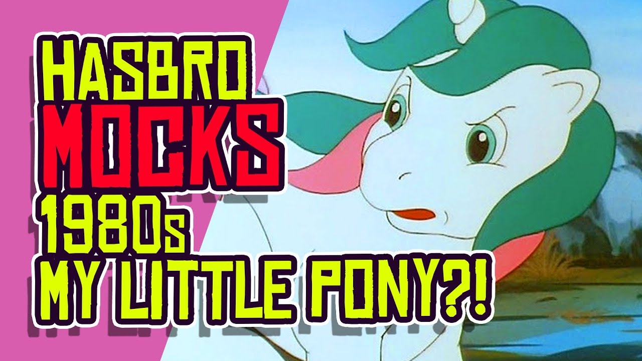 Hasbro MOCKS My Little Pony G1 to Score Points with Millennials?!