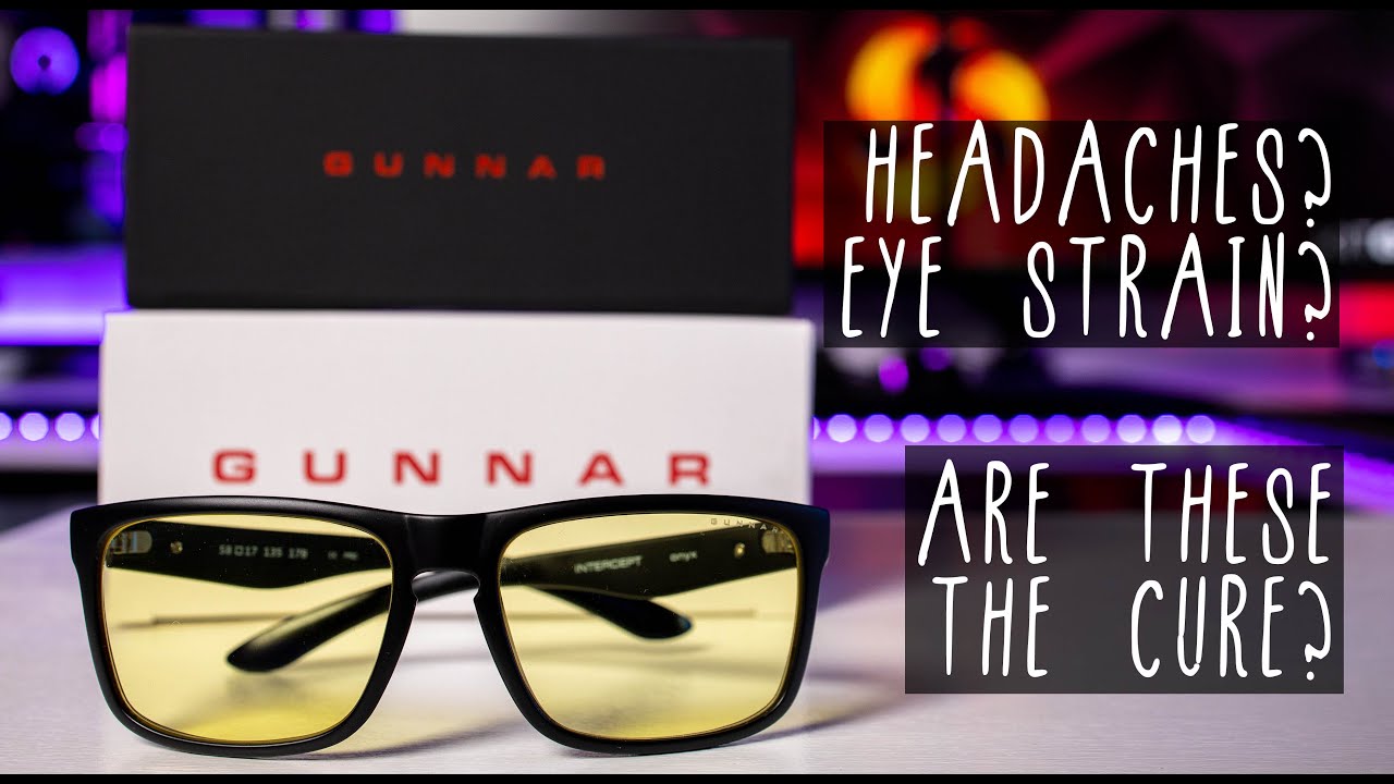 Do these really stop digital eye strain? GUNNAR glasses