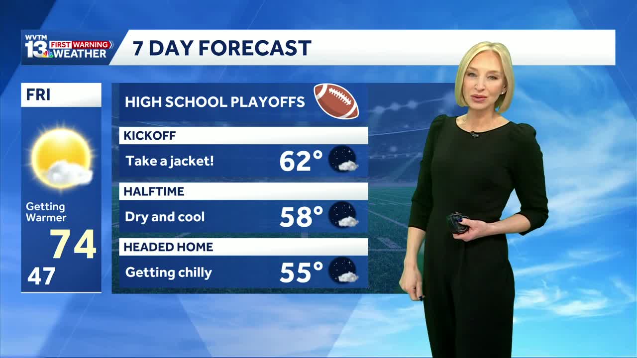 Alabama's weather forecast continues to warm through the weekend with a ...