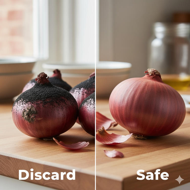 Black dust on onions: Fungus, dirt, or something else? Here's the truth