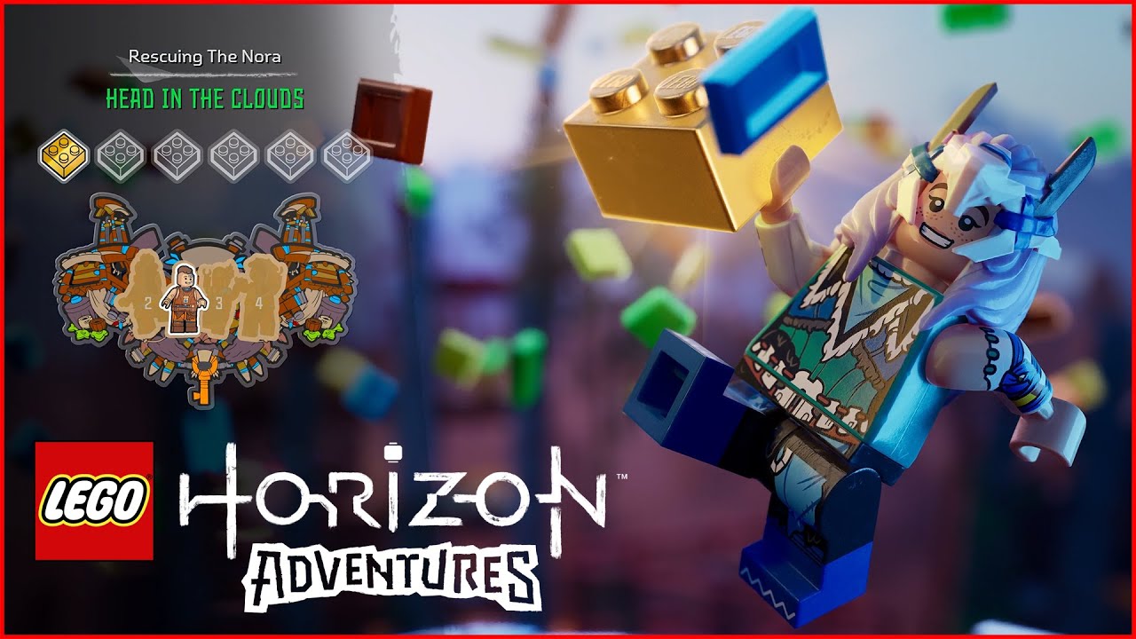 Lego Horizon Adventures chapter 1 rescuing the Nora - Head in the ...