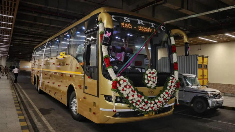 Bengaluru Airport–Davangere Flybus: Check Timings, Routes, Fares & Full ...