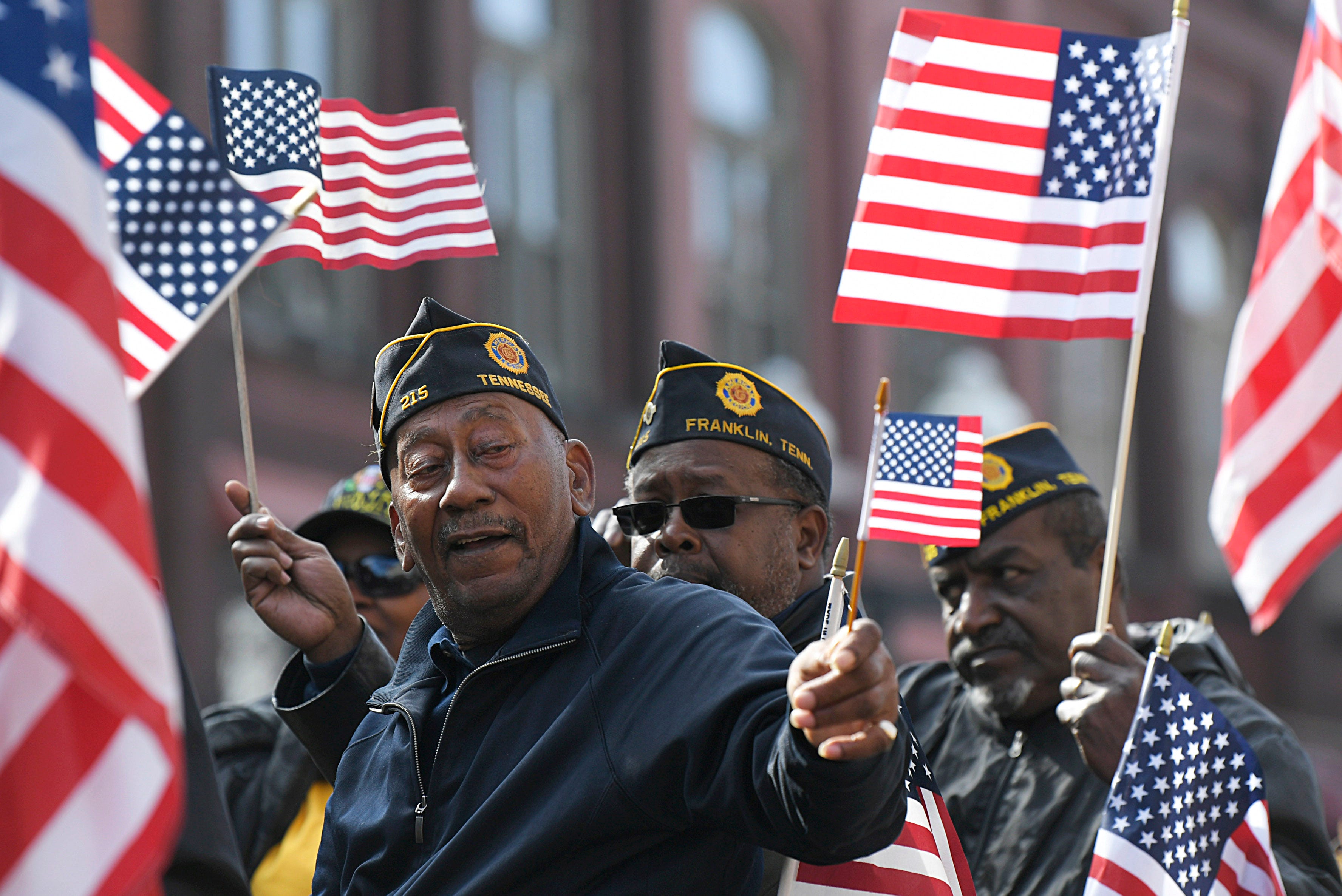 Residents brave cold, celebrate Franklin's 24th annual Veterans Day Parade