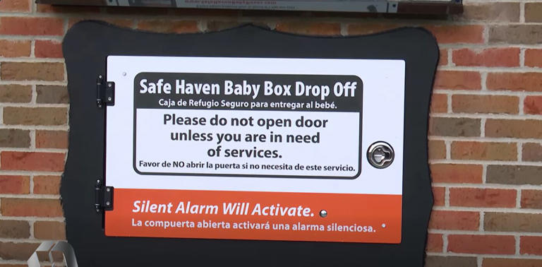 Safe Haven Baby Box installed at area fire department