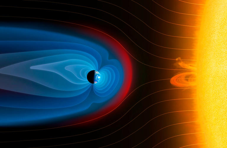 Earth's Magnetic Field Hole Grows Rapidly in Size