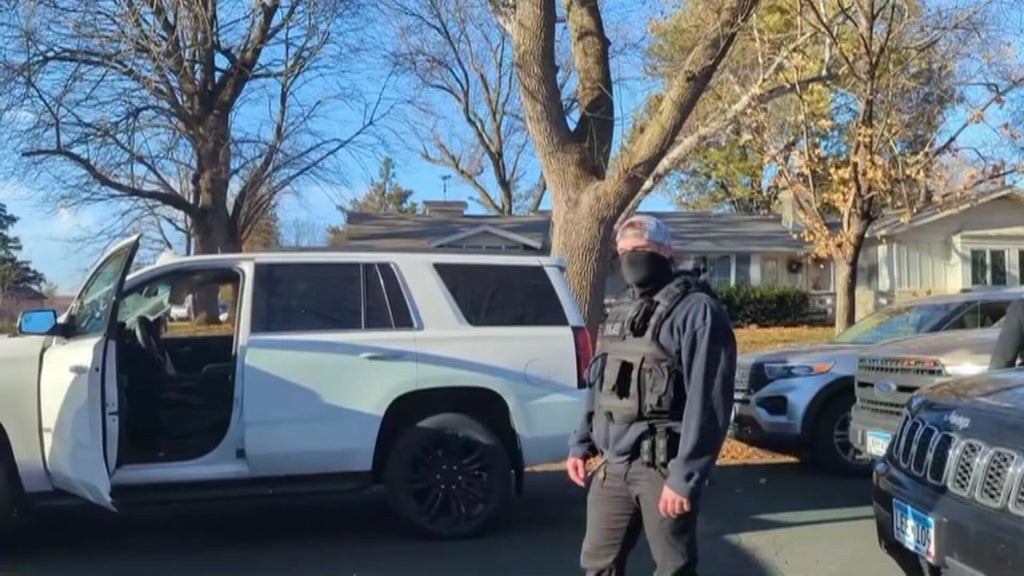 Son films as father is detained by masked ICE agents in Northfield