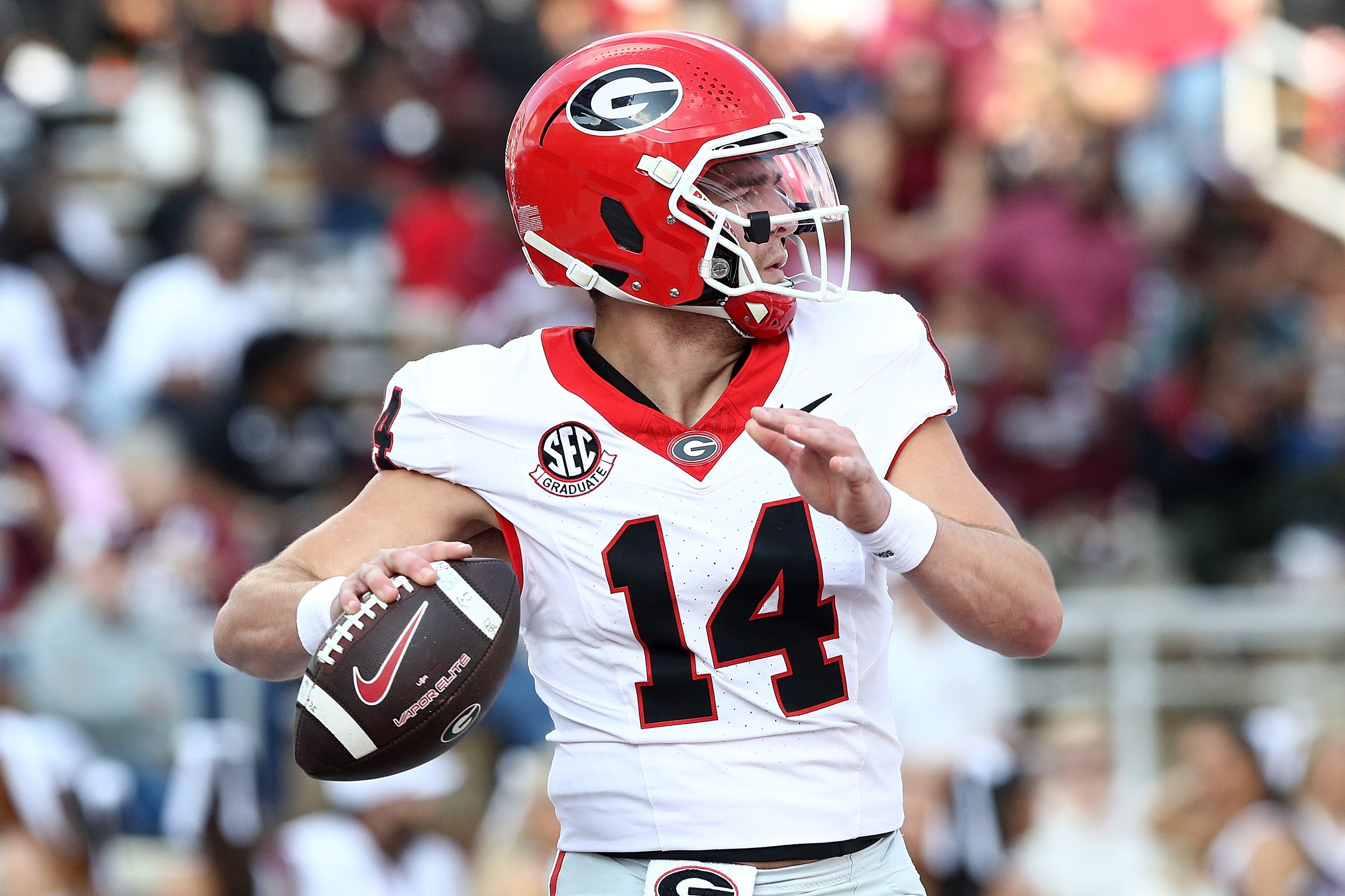 College football picks for Week 12, including Texas-Georgia