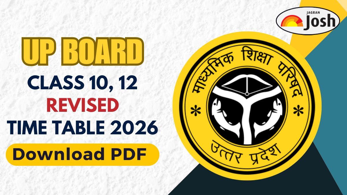 UP Board Date Sheet 2026 (REVISED): Download UPMSP 10th and 12th ...