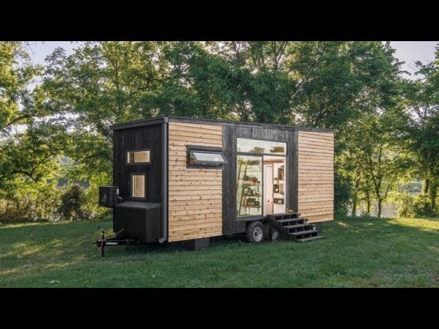 Comfort and luxury in a tiny house format - interior design and plan