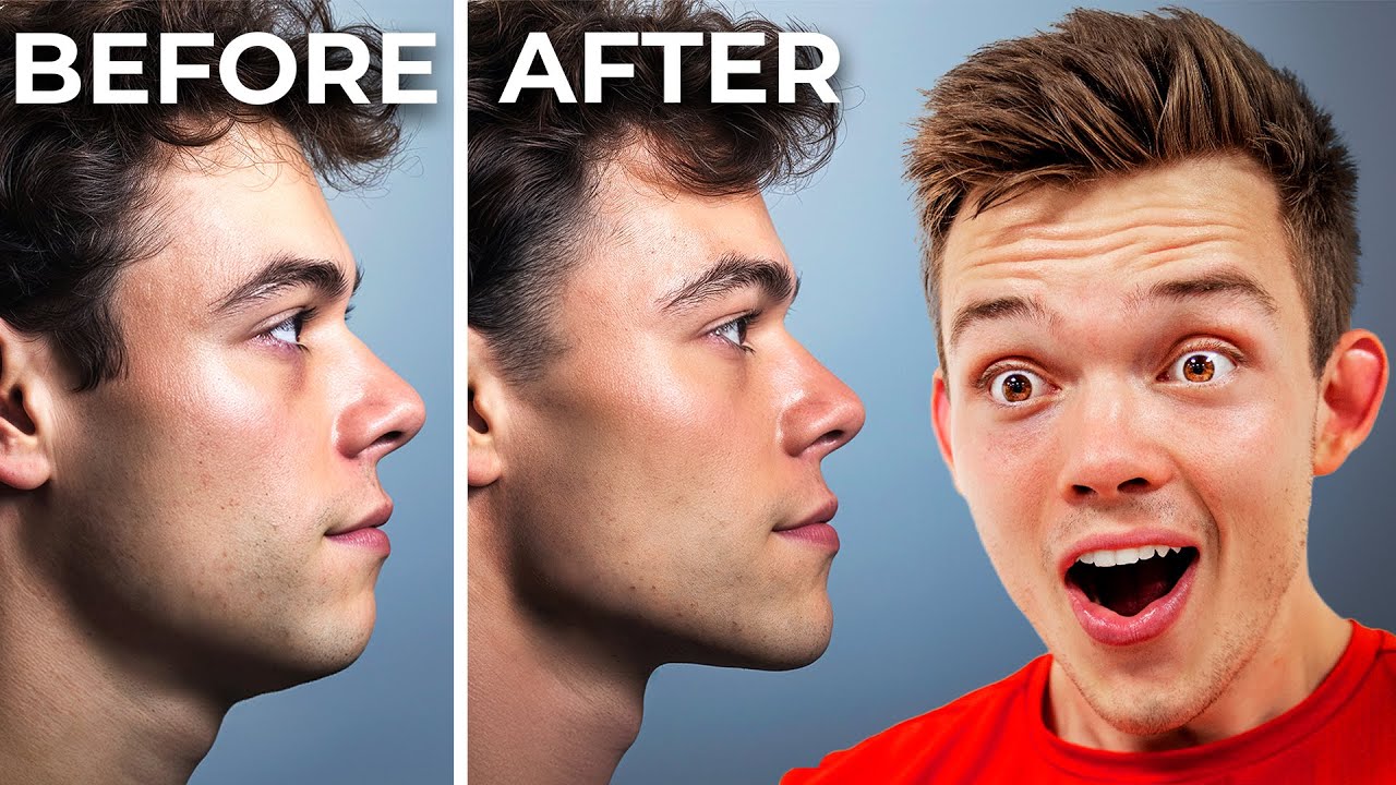 How to get a sharper jawline