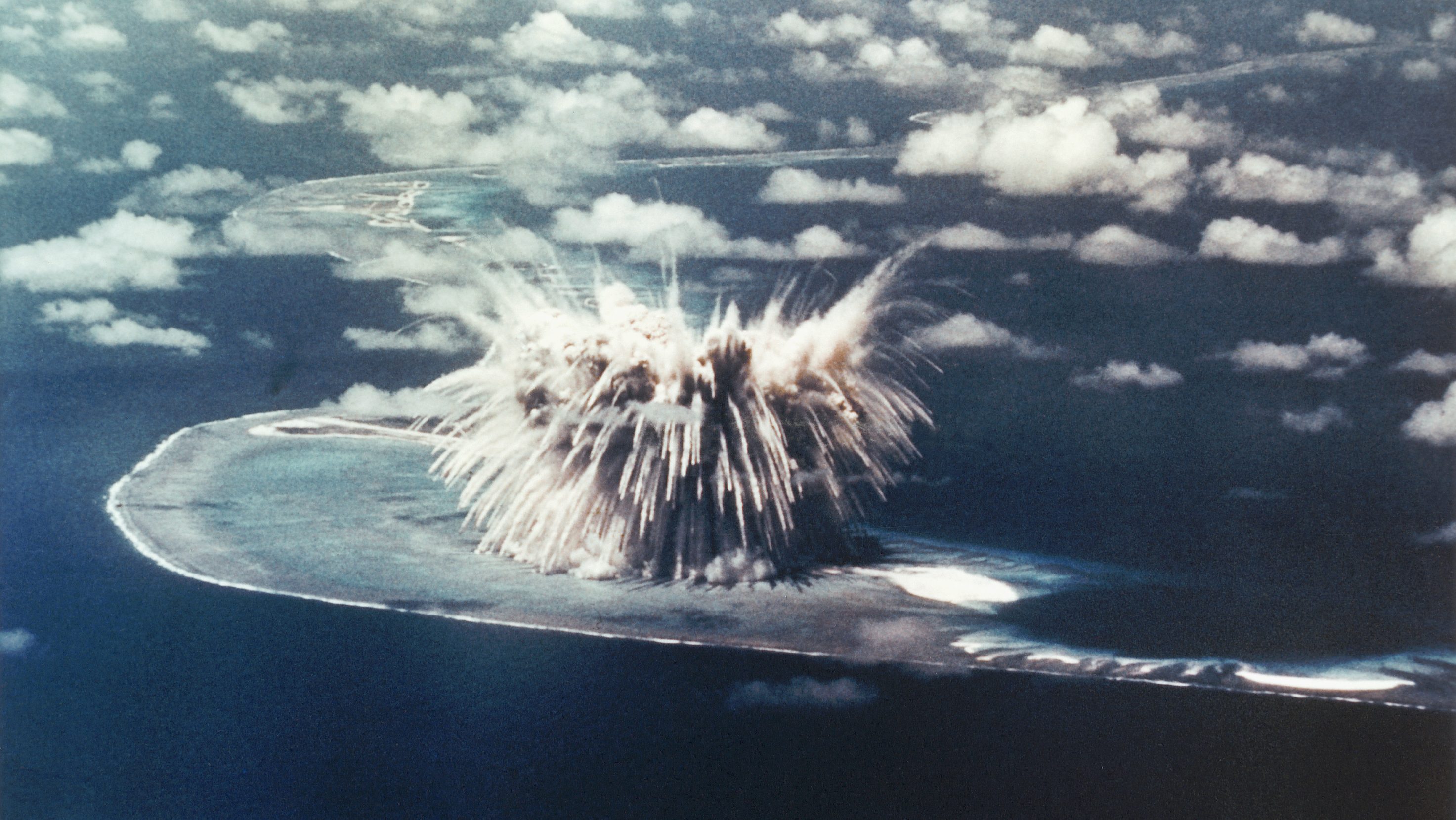 The radioactive island with mutant sharks that was used to test nukes