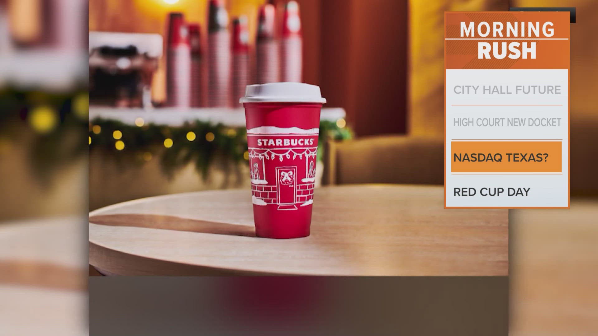 It's Starbucks Red Cup Day