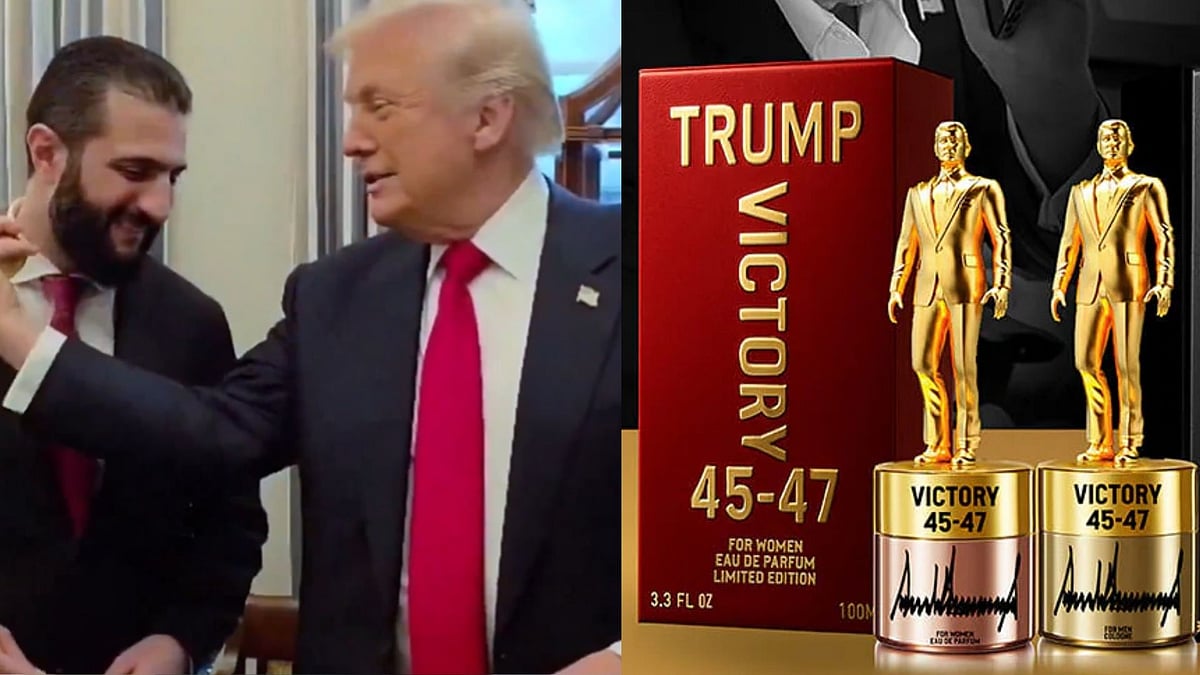 What Perfume Did Donald Trump Spray On Syrian President? Know Indian ...