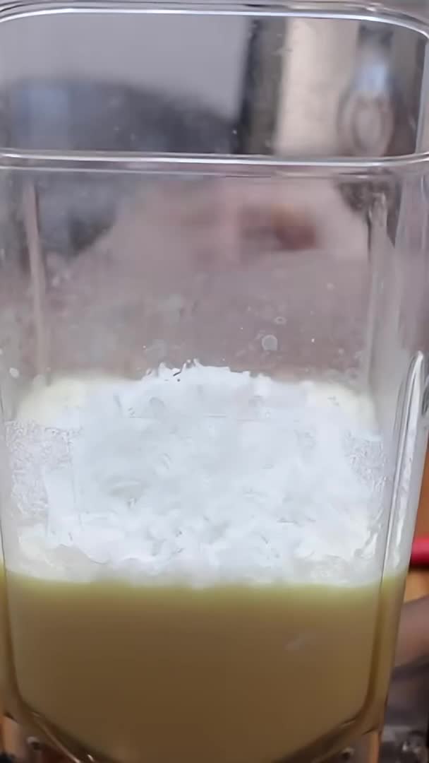 Easy impossible coconut pie made in a blender!