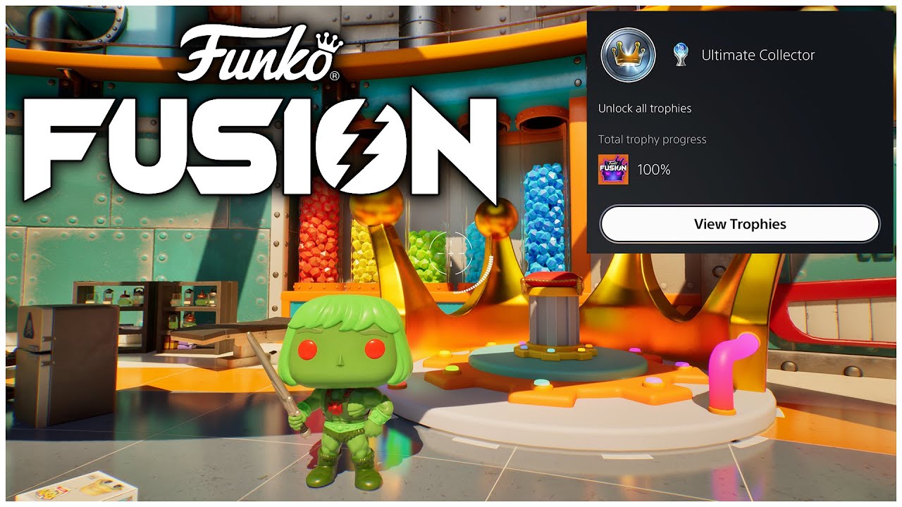 Funko Fusion How To Get 100% Completion Cut Scene (Platinum Trophy ...